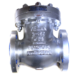 3 VELAN F-0114C-02TY 150# CS BC SWING CHECK VLV FE T:8 P:GRF