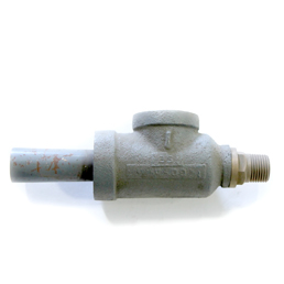 1 EUREKA 1.00AMM-1 CI STEAM SYPHON W/STD BRS PRESS JET