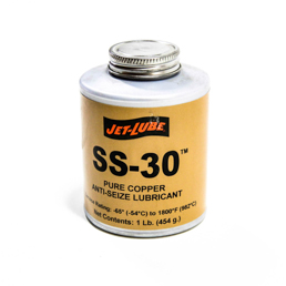 JET LUBE 12504 1 LB SS-30 ANTI-SEIZE THREAD COMPOUND BRUSH TOP CAN