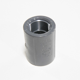 1/2 S80 PVC COUPLING THD D2467
